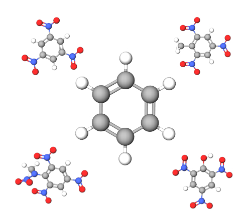 Sensing nitroaromatic explosives in the gas phase | novoMOF